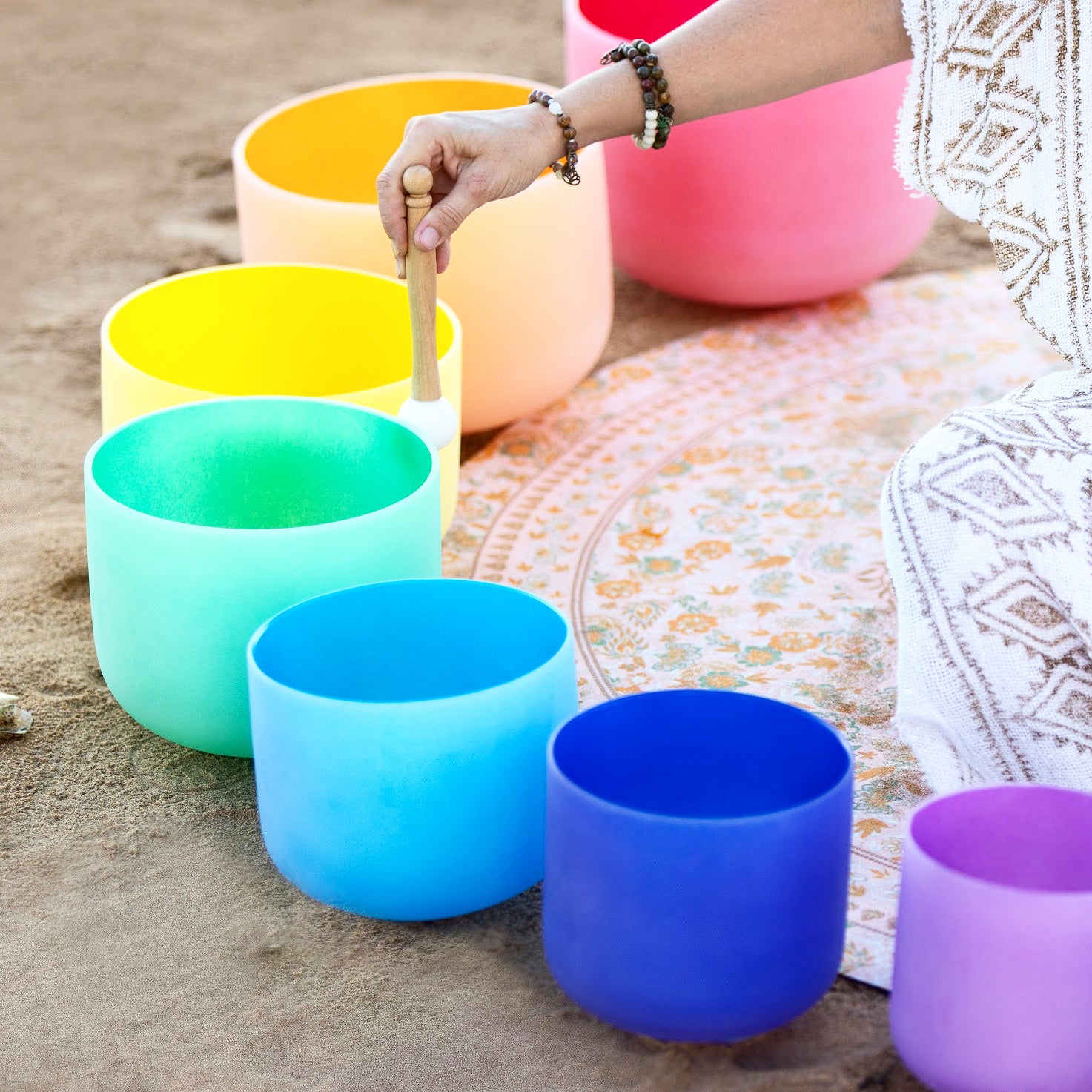 The 7 Chakras and Crystal Singing Bowls